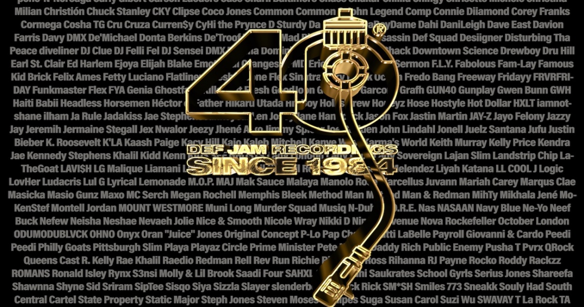 Def Jam Recordings launches 40th anniversary TV channel | Labels ...