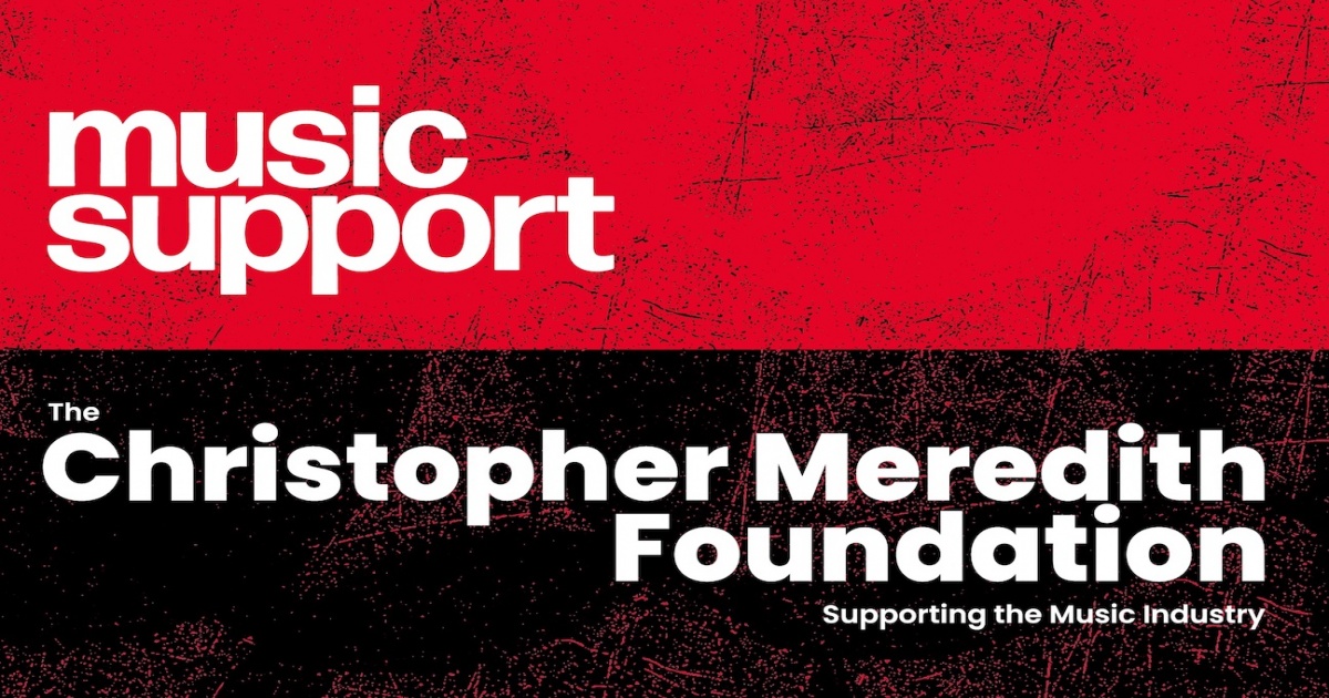 Music Support announces new partnership with The Christopher Meredith ...