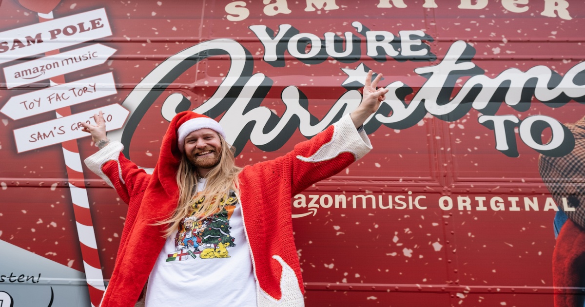 How Amazon Music became a Christmas No.1 contender with a Sam Ryder ...